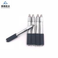 China High Pressure Epoxy Resin Grouting Injection Packers 13mm 10mm 100mm Steel for Concrete Crack Repair for sale