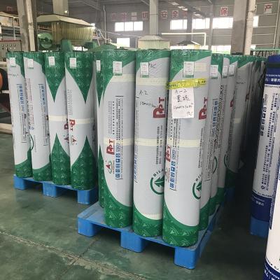 China PVC Polyvinyl Chloride Waterproof Roof Membrane 1.2mm 20m Roll for Building for sale