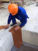 China PVC Polyvinyl Chloride Waterproof Roof Membrane 1.2mm 20m Roll for Building for sale