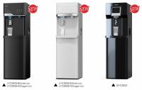 China Electric Standing Water Dispenser with Hot Cold Functions and Bullet/Nugget Ice Maker for sale