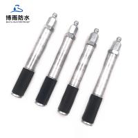 China Concrete Injection Grouting Packers Aluminum 13mm Diameter 100mm Length Removable Nipples for sale