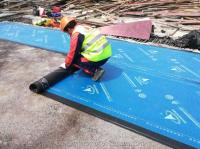 China Waterproof TPO Membrane 1.2mm 2.0m Width for Roof Tunnel Bridge Building for sale