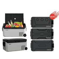 China 35L Portable Car Refrigerator 12/24V DC Compressor Cooler for Camping Travel Outdoor for sale