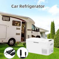 China 35L Portable Car Refrigerator 12/24V DC Compressor Cooler for Camping Travel Outdoor for sale