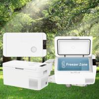 China 35L Portable Car Refrigerator 12/24V DC Compressor Cooler for Camping Travel Outdoor for sale