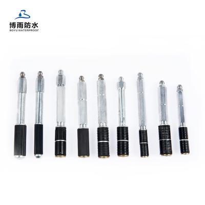 China High Pressure Aluminum Grout Injection Packers 10mm 13mm for Concrete Waterproofing for sale