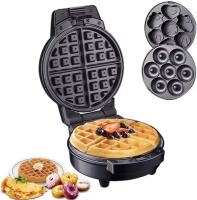 China Customized Logo Acceptable Dual Waffle Maker for Quick Cleaning and Non-Stick Cooking for sale