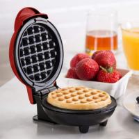 China Customized Logo Acceptable Dual Waffle Maker for Quick Cleaning and Non-Stick Cooking for sale