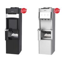 China Touchpad Control Panel Standing Water Dispenser with Ice Maker Bullet and Nugget Ice for sale