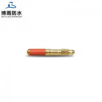 China Aluminum Injection Grouting Packers Grey Steel High Pressure 10mm 13mm Diameter Custom Length for sale