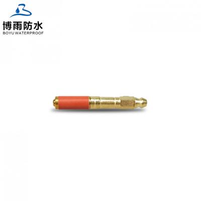 China Aluminum Injection Grouting Packers Grey Steel High Pressure 10mm 13mm Diameter Custom Length for sale