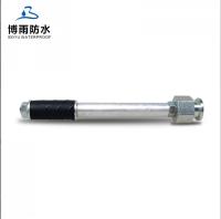 China Grey Injection Packers 16x120mm 130mm Flat Head M8 Nipple Customizable for Concrete Crack Repair for sale
