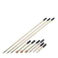 China Steel Core Brass Color Injection Packers 13mm x 150mm A15 for Grouting Resin without Nipple for sale