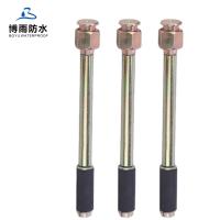 China Aluminum Flat Head Injection Packers 13mm x 150mm A15 M8 for Concrete Crack Sealing for sale