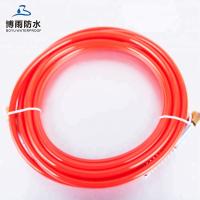 China High Pressure Injection Packer Rubber Hose 5m Steel Core for Concrete Crack Repair 13mm for sale