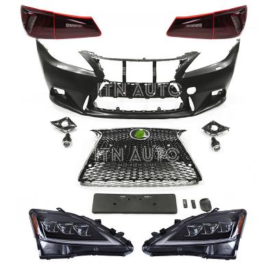 China IS250 IS300 IS350 Front Bumper And Grill With Headlamp for sale