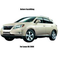 China Front Bumper Vehicle Spare Parts For Lexus RX350 2009 Upgrade To 2012 To 2015 Grille Fog Lamp Frame Headlight Headlamp for sale