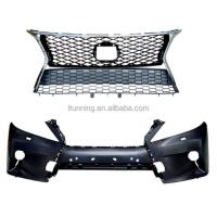 China Front Bumper Vehicle Spare Parts For Lexus RX350 2009 Upgrade To 2012 To 2015 Grille Fog Lamp Frame Headlight Headlamp for sale