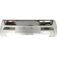 China Pearl White Front Bumper Guard For Toyota FJ150 Prado 2018 With Emblem LED Lights for sale
