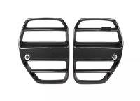 China G80 M3 Dry Carbon Fiber Front Grill G82 M4 CSL V ST Style for sale