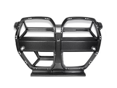 China G80 M3 Dry Carbon Fiber Front Grill G82 M4 CSL V ST Style for sale