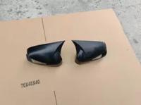 China ABS Glossy Carbon Look X-Horn Exterior Rear View Mirror For Seat Leon for sale