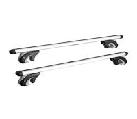 China Aluminum Universal Car Roof Rack Cross Bars Metal Black for sale