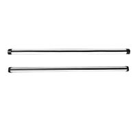 China Universal Lockable Crossbar For Luggage Roof Rack Black Metal for sale