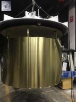 China PLC Touch Screen PVD Vacuum Coating Machine for Stainless Steel Sheet / Frames for sale