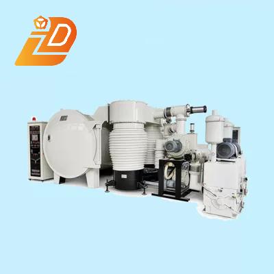 China Steel Hardware Vacuum Titanium Coating Machine Gold Color PVD Painting Machine for sale