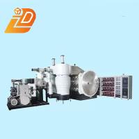 China Real Gold Target PVD Vacuum Coating Machine Full Auto With Horizontal Single Door for sale