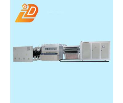 China Roll To Roll Copper Foil Coating Plastic Film Metallizing Vacuum Coating Machine Manufacturer for sale