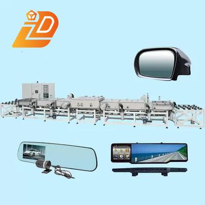 China Magnetron Sputtering PVD Coating for Automobile Rearview Mirror Blue Film Coating machine for chrome mirrors, blue mirrors coating for sale