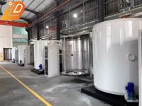 China Plastic Decoration Accessories Vacuum Coating Machine/Evaporation Metalizing Coating Machine for sale