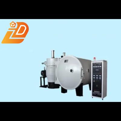 China horizontal magnetron sputtering coating equipment pvd vacuum coating machine for coating glasses or mentals for sale