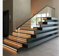 China Effortlessly Stylish Stainless Steel And Glass Railing System For Modern Spaces for sale