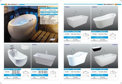 China Space Saving Oval Freestanding Tub Contemporary Soaking Tub Simple Design for sale
