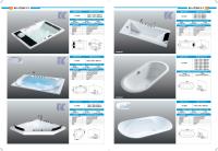 China Rectangular Jacuzzi Tub For Hotel Bathroom Sanitary Wares for sale