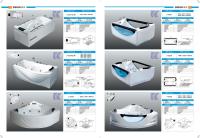 China Body Relaxing Water Massage Bathtubs With Air Bubbles CE SASO ISO9001 Certified for sale