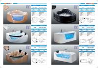 China Customizable Contemporary Corner Massage Bathtub Air Massage Bathtub Eco Friendly for sale