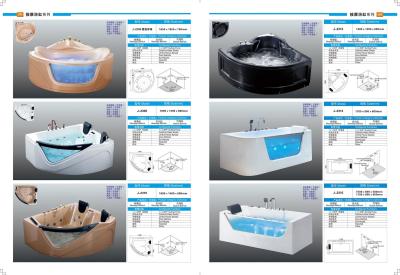 China Customizable Contemporary Corner Massage Bathtub Air Massage Bathtub Eco Friendly for sale