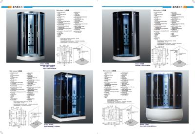 China Customization Massage Shower Enclosures Bathroom Sanitary Wares 110V/220V for sale