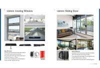 China unbreakable Modern Aluminum Window For Heat Sound Insulation long Life Span for sale