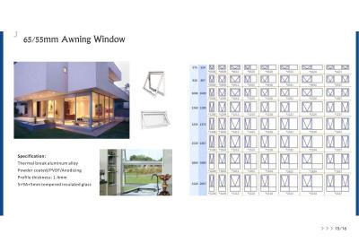 China UV Protection Aluminium Double Glazed Windows With Flyscreen Customizable for sale