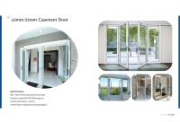 China 1.6mm Thickness Modern Aluminum Window Noise Reduction Aluminium Frame Casement Window for sale