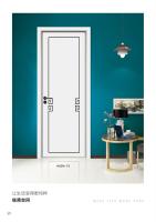 China Classic Design Style Interior WPC Door For Bedroom Hall And Hotel With Customized Special Function for sale