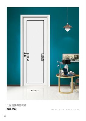 China Classic Design Style Interior WPC Door For Bedroom Hall And Hotel With Customized Special Function for sale