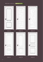 China Customized Color Interior WPC Door White Wpc Door MouldProof Durable for sale