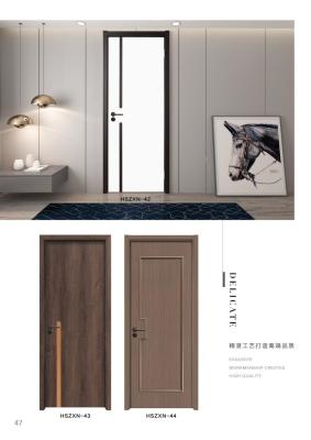 China Swing Open Style Residential WPC Door 700mm-1100mm Regular Width for sale