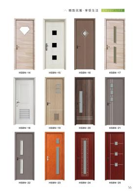 China Large Sized WPC Hollow Door With Customizable Veneer 2500mm Max X 1100mm X 45mm for sale